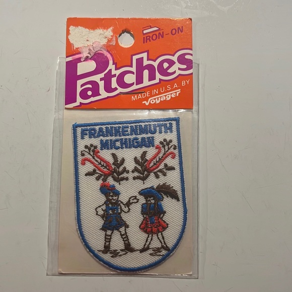 voyager | Other | Vintage Rare Frankenmuth Michigan Patch | Poshmark